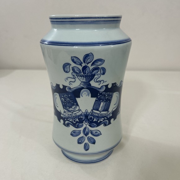royal delft | Accents | Royal Delft Fjelloranje Lines Vase Oslo ...